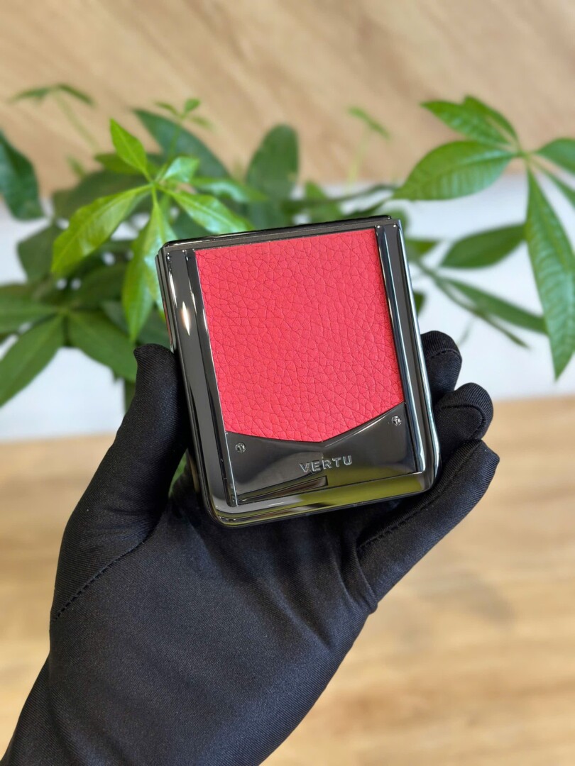 Điện Thoại Vertu Iron Flip Jade Red Đẹp - Vertu